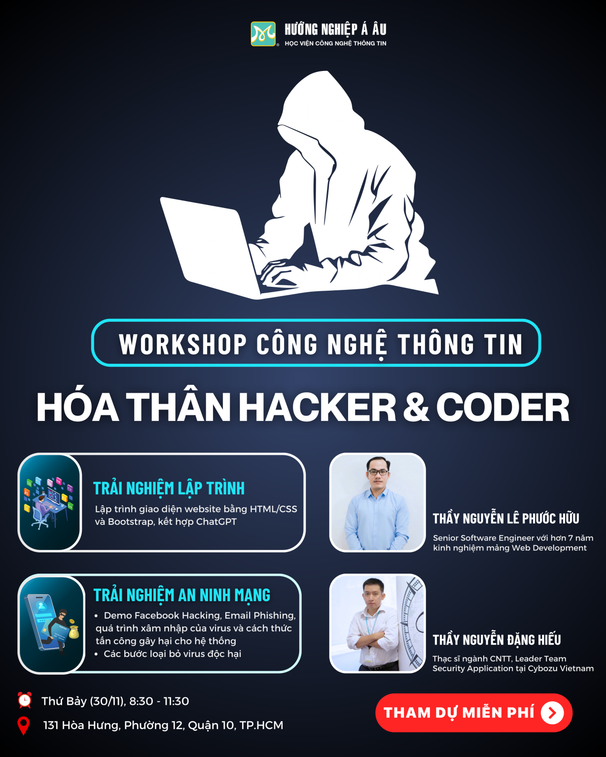 Hóa Thân Thành "Hacker" Và "Coder" - Sự Kiện Hướng Nghiệp Á Âu